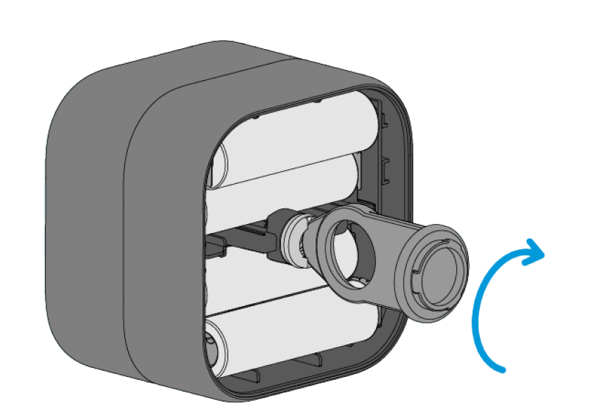 Installing Outdoor 4 Battery Extension Pack — Blink Support