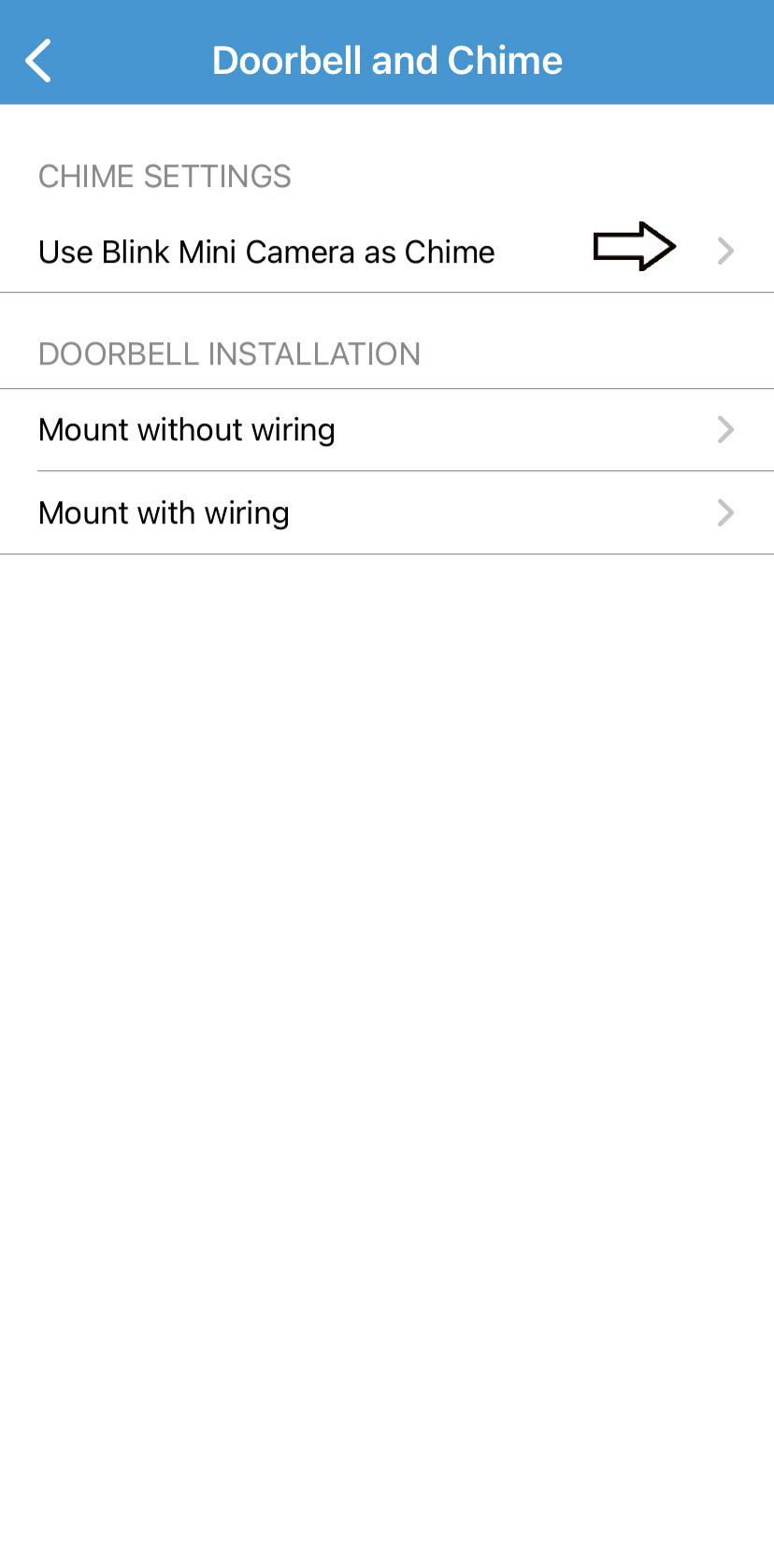 Chime options for the Blink Video Doorbell — Blink Support